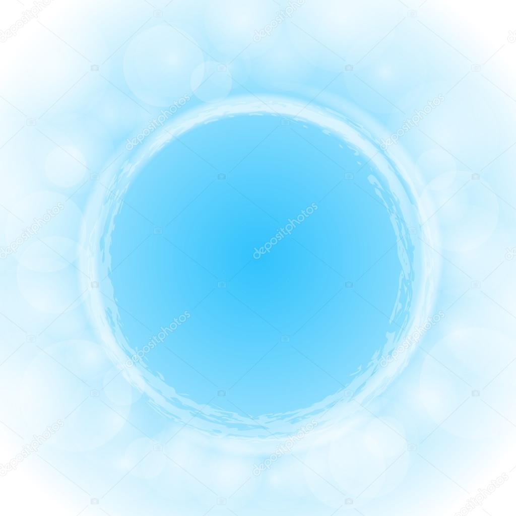 Sky Blue Circle