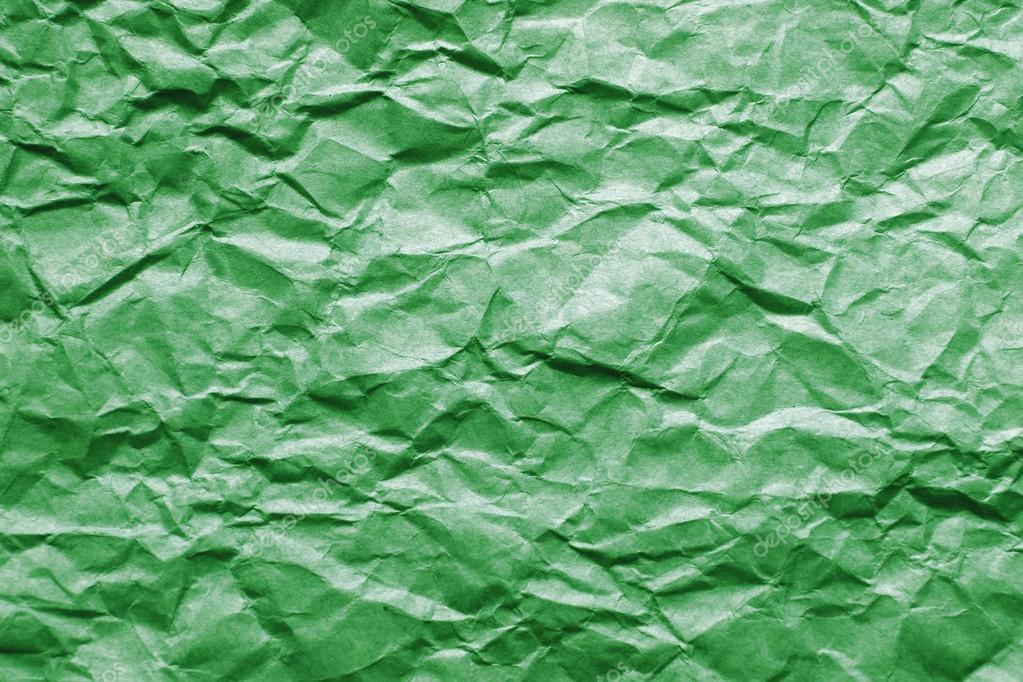 Green crumpled paper — Stock Photo © chrupka #26565827 Green crumpled paper — Stock Photo © chrupka #26565827