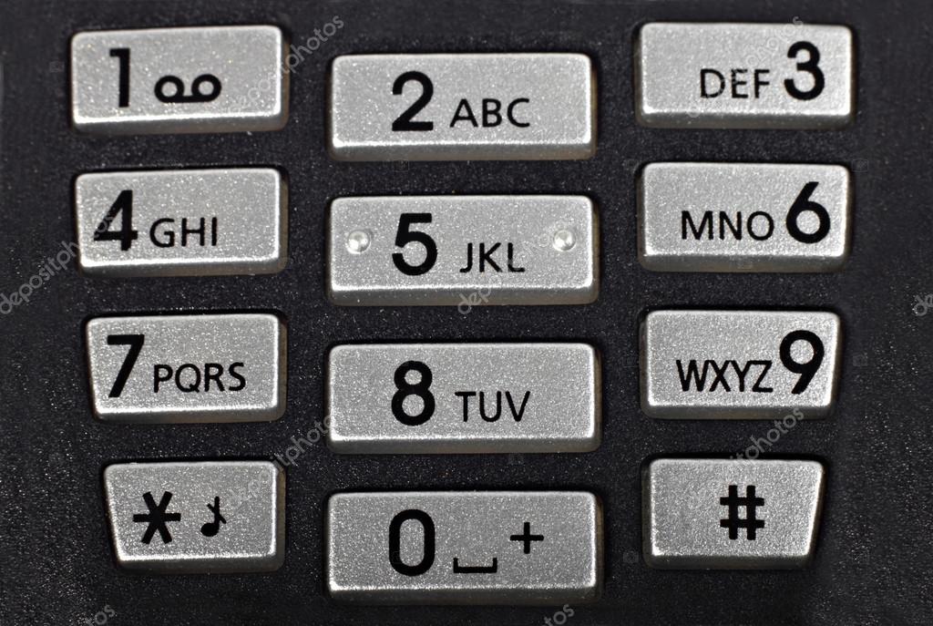 Phone keypad — Stock Photo © choocha69 #21721009