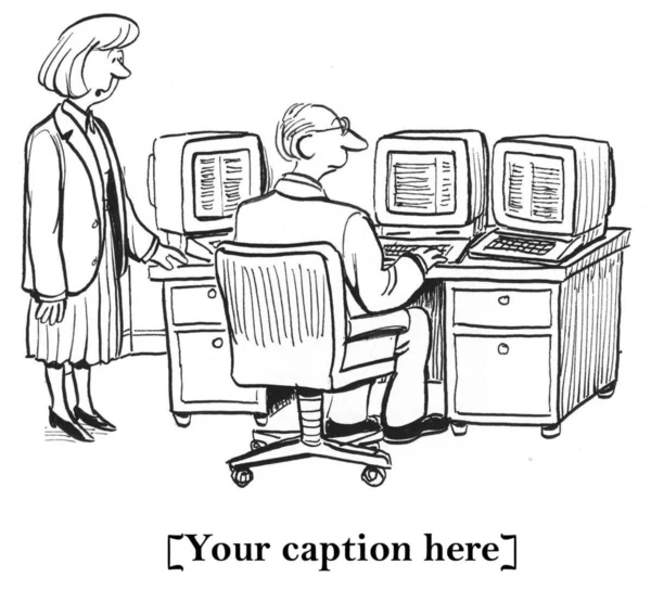 Technology cartoon joke Stock Photos, Royalty Free Technology cartoon ...