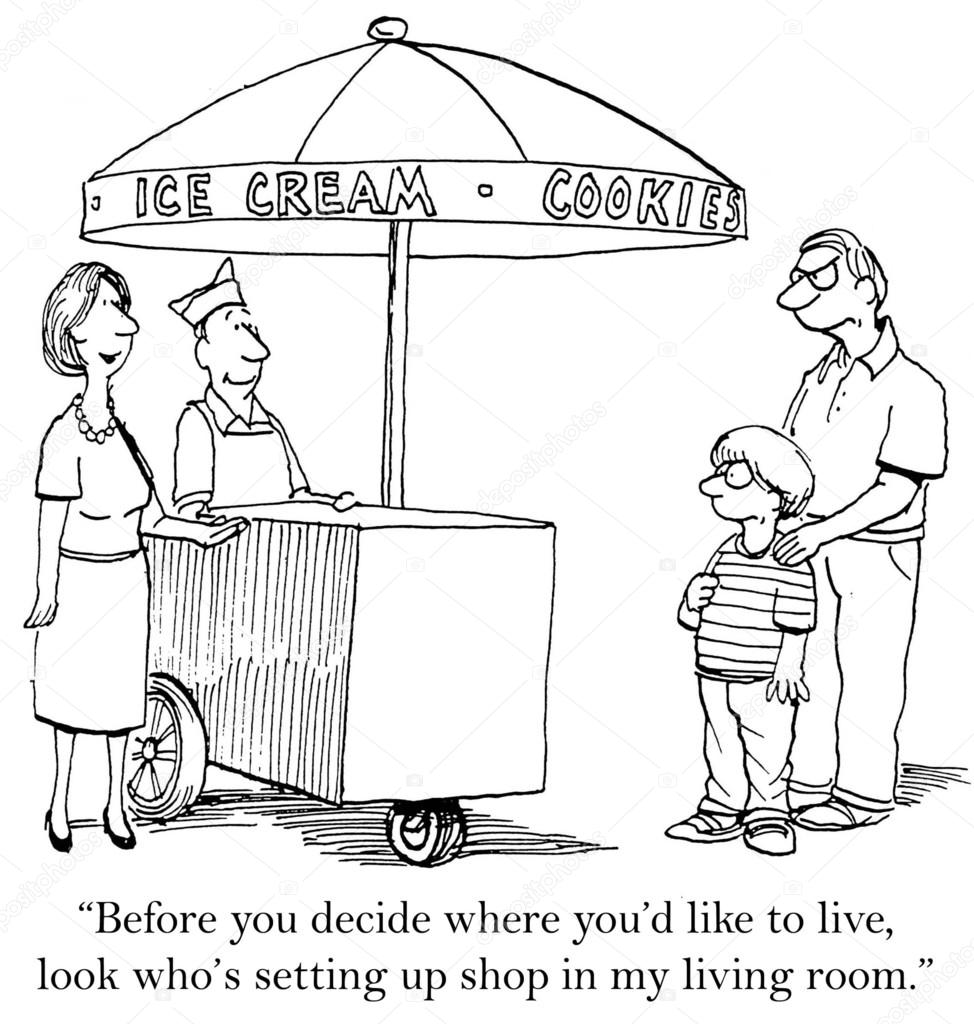 Family problem Stock Illustration by ©andrewgenn #32607455