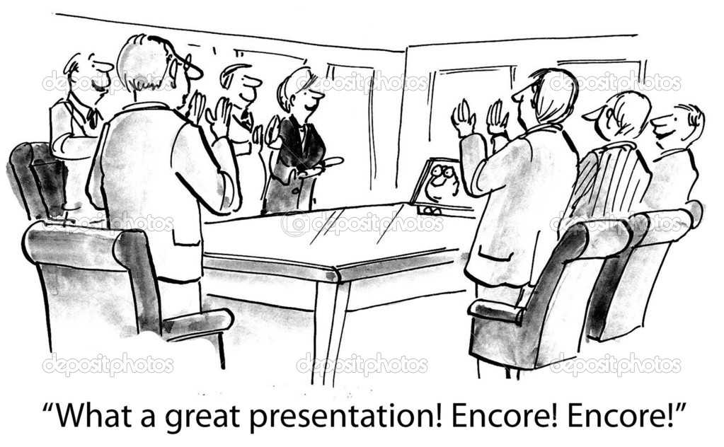 Good Presentation Cartoon