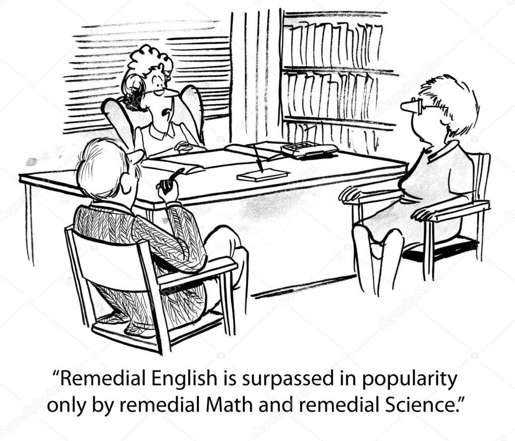 Remedial math Stock Illustration by ©andrewgenn #38901521