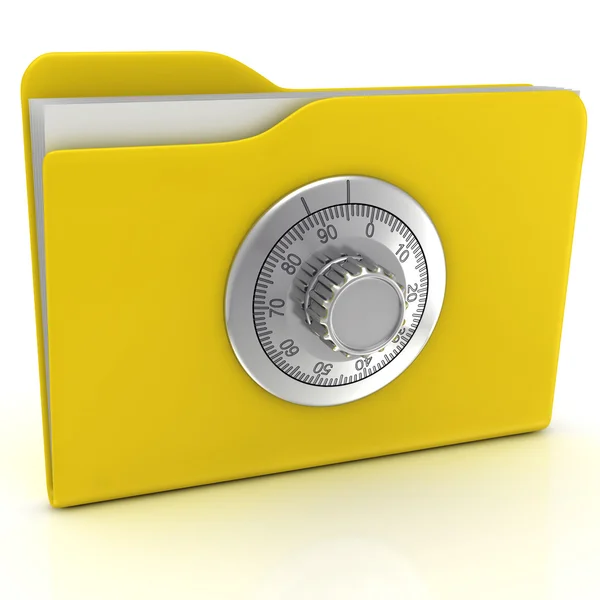 Folder with the lock Stock Photo by ©Alexynder 13512611