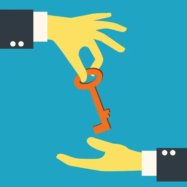 Key giving Vector Art Stock Images | Depositphotos