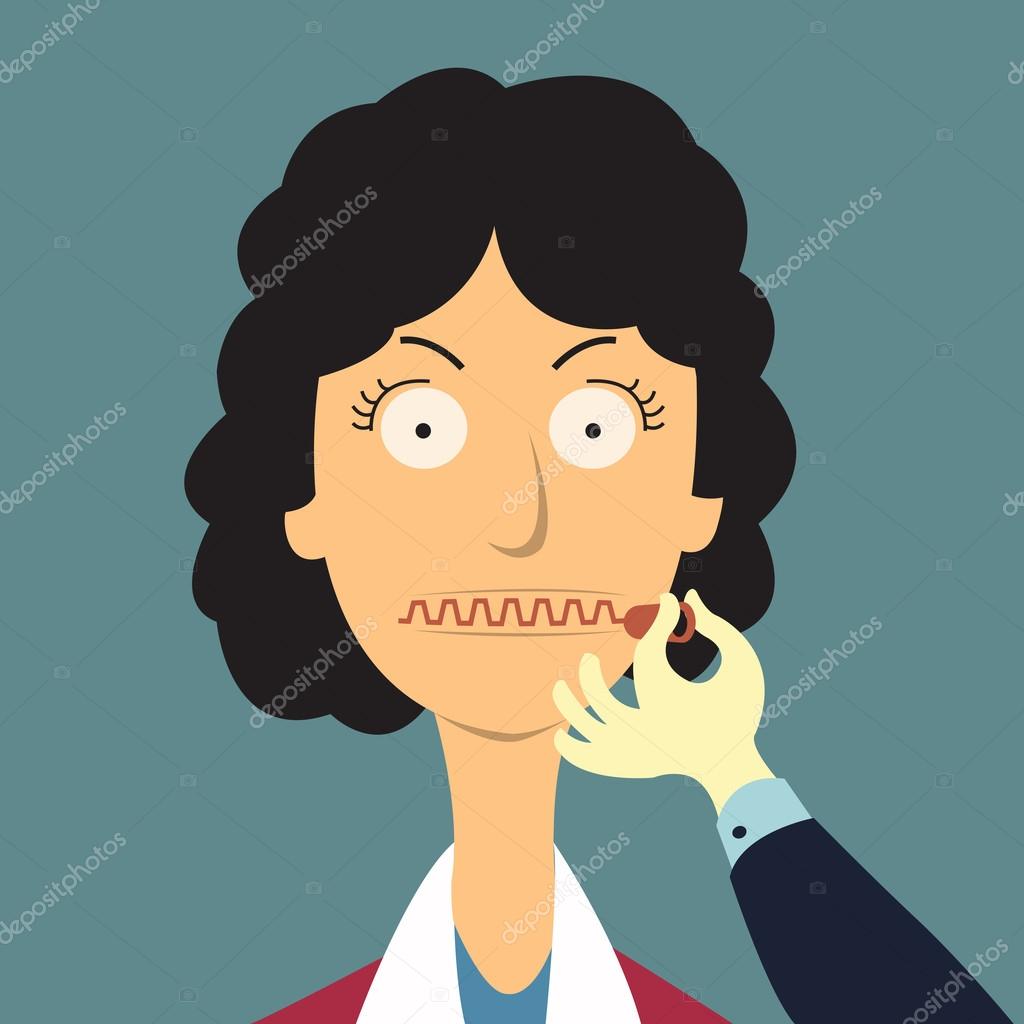 Hablando Boca Clipart