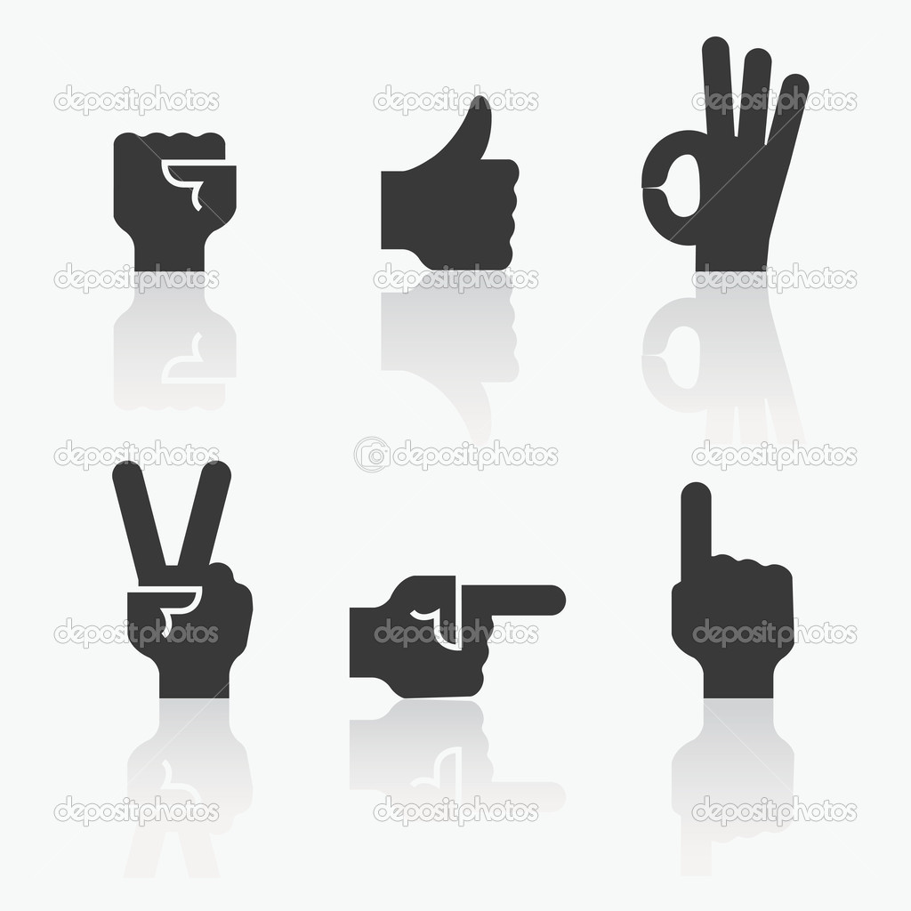 Hand icon Stock Vector by ©jesadaphorn 39535187