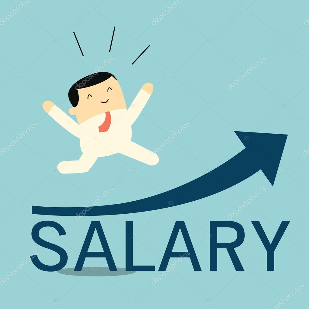 Happy salary raise — Stock Vector © jesadaphorn #41728059 Happy salary raise — Stock Vector © jesadaphorn #41728059