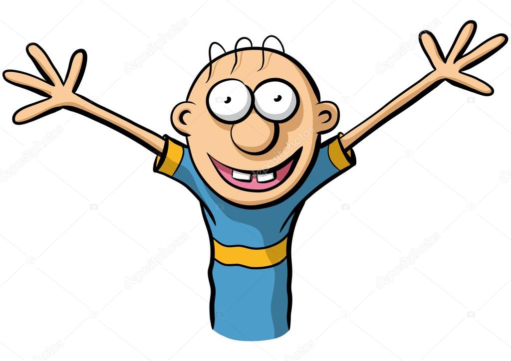 With open arms — Stock Vector © robodread #12871999