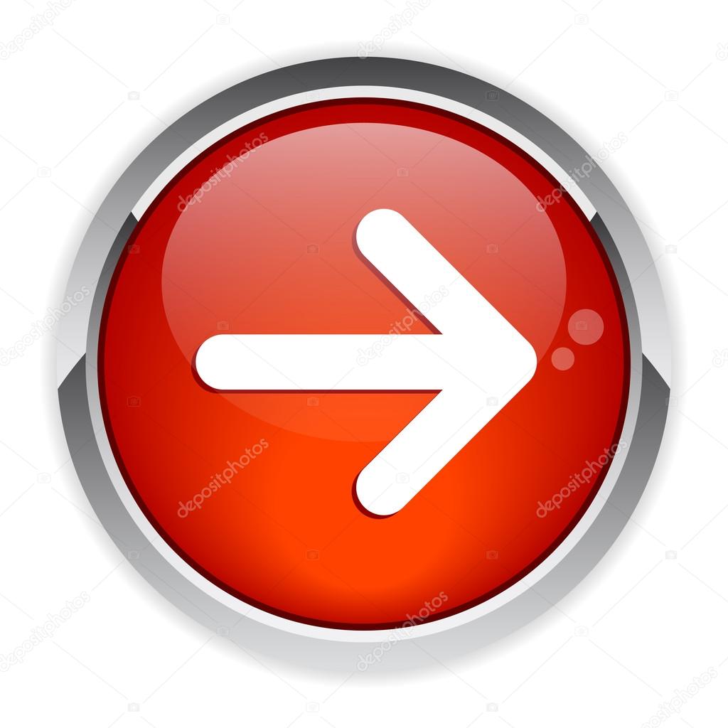 Button arrow sign red Stock Vector Image by ©maxsim #14933619