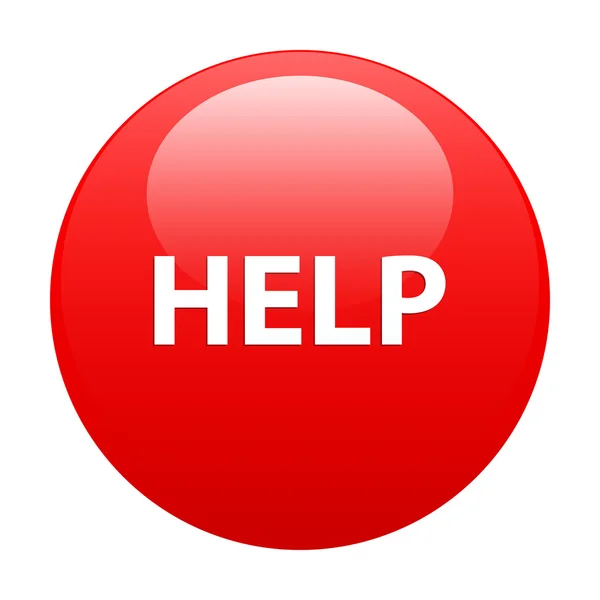 Help button red Stock Vector Image by ©Grounder #13981199