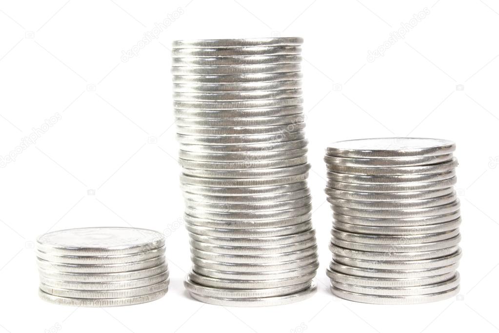 Coin Piles — Stock Photo © Kostia777 #12165017