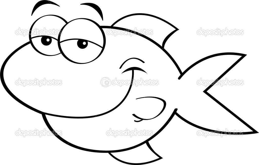 Smiling Fish Clipart