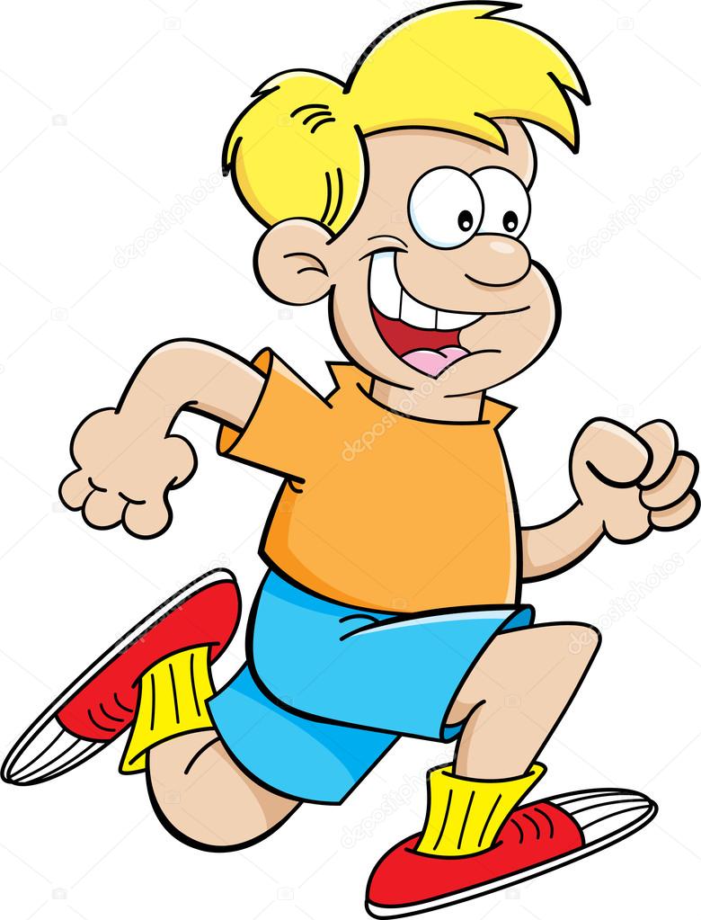 Cartoon boy running Stock Vector Image by ©kenbenner #26110127 Cartoon boy running Stock Vector Image by ©kenbenner #26110127