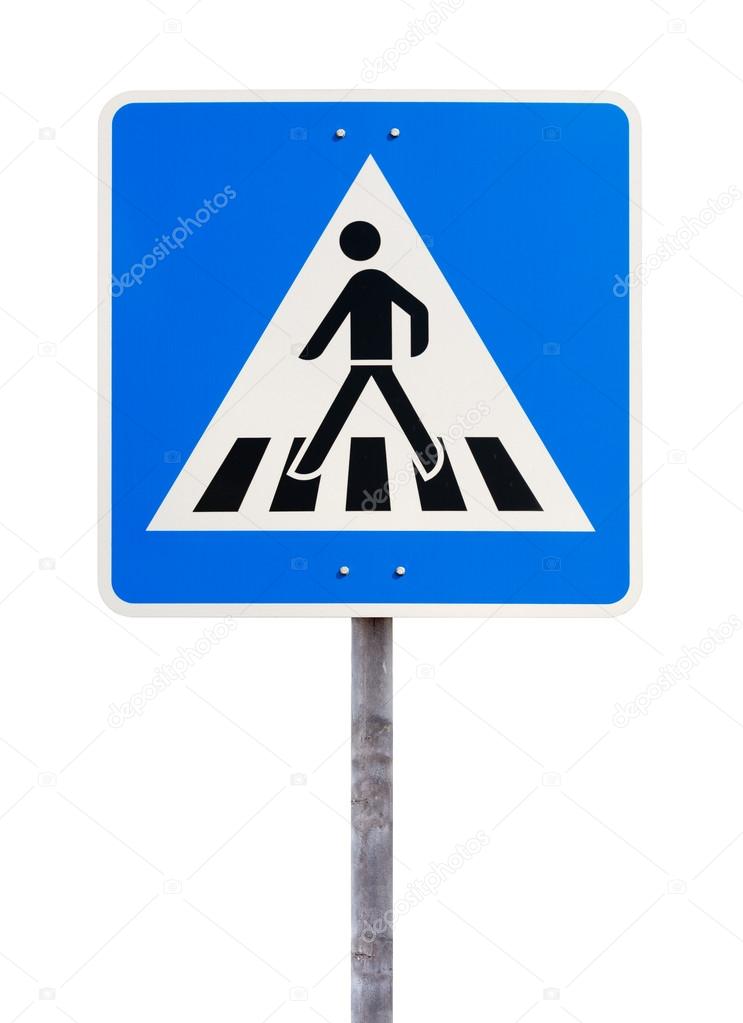 Triangle On Square Road Sign