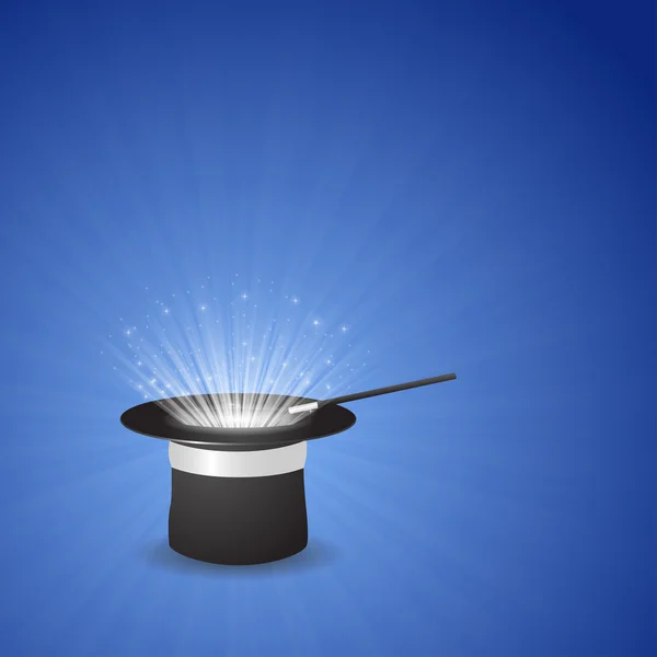 Magic show wallpaper | Magic show background with realistic magician ...