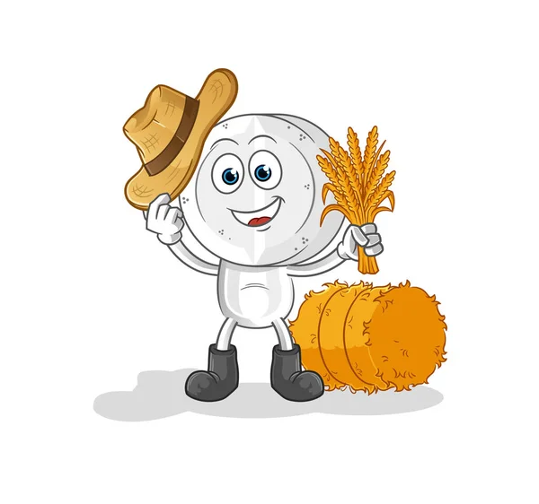 Gambar Topi Petani Kartun