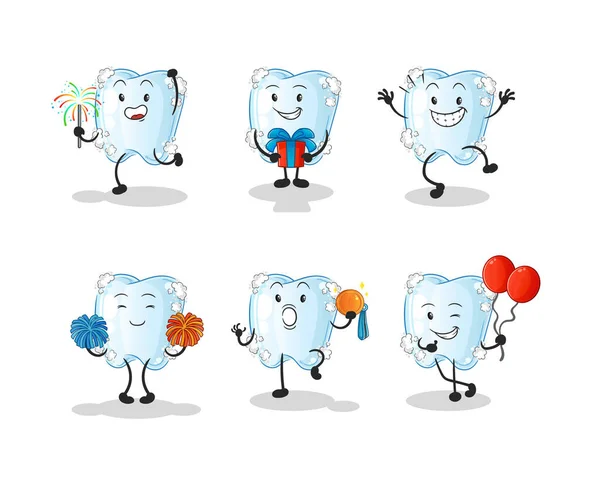 Feliz dia do dentista Vektor Stok, Ilustrasi Feliz dia do dentista ...