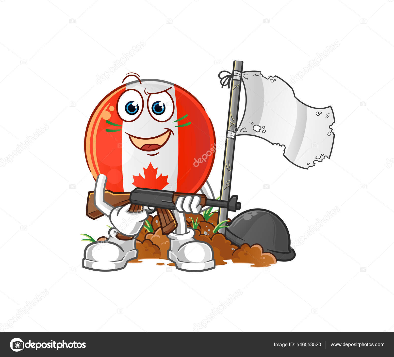 Canadian Soldier Silhouette