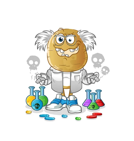 Mad Scientist Cartoon