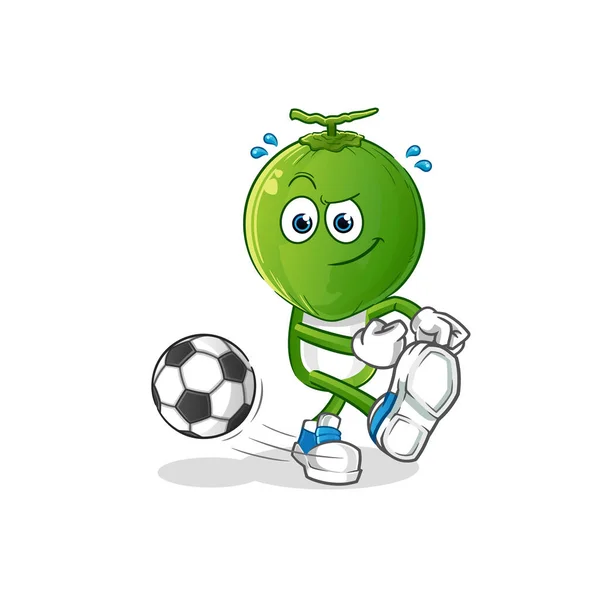 Football Head Cartoon Sick Vector Cartoon Character Stock Vector by ...