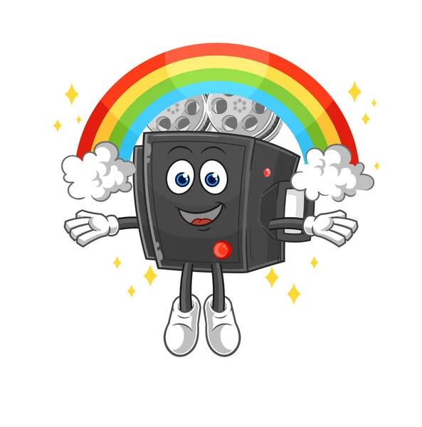 Roman Pillar Rainbow Cartoon Vecto Stock Vector by ©hariyusuf.rap.gmail ...