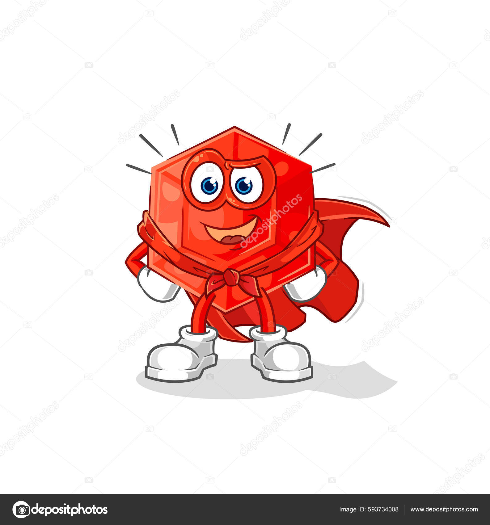 Ruby Heroes Vector Cartoon Characte Stock Vector Image by ©hariyusuf ...