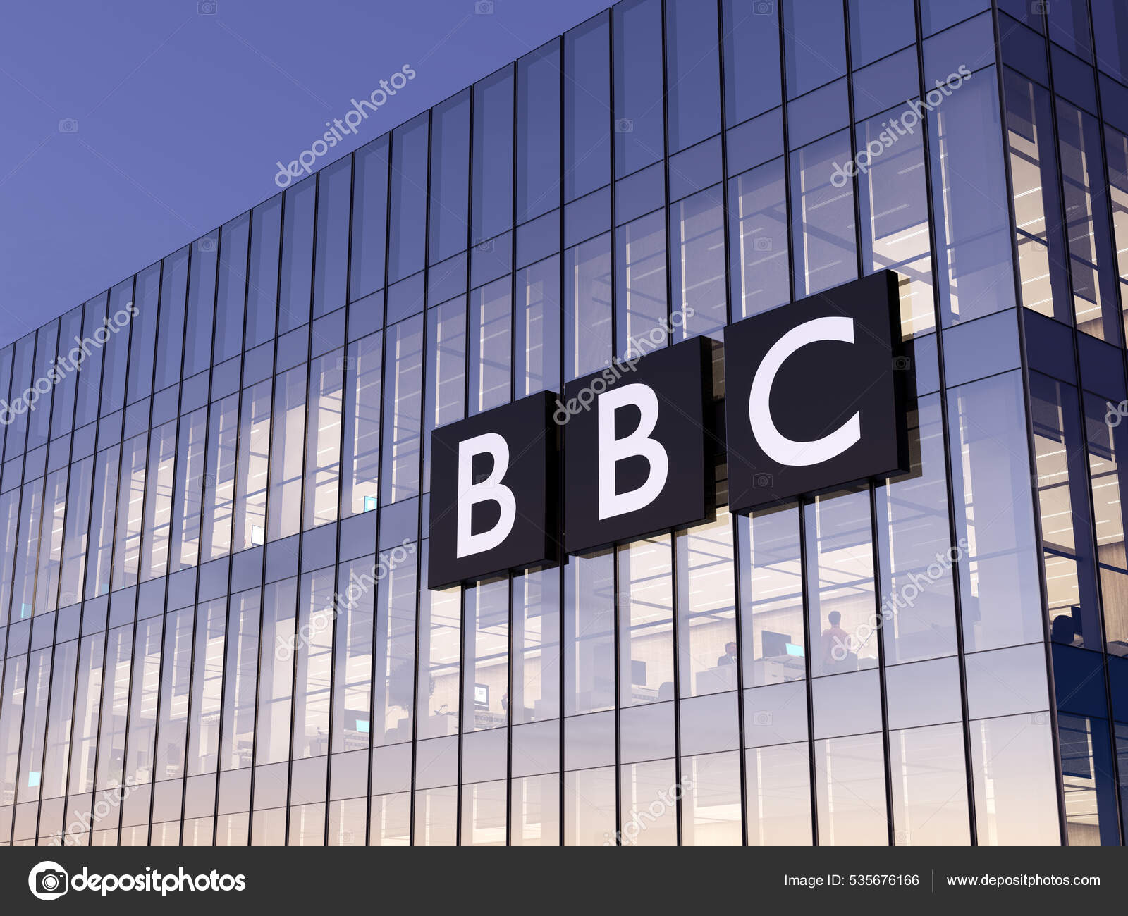 London October 2021 Editorial Use Only Cgi Bbc British Broadcasting ...