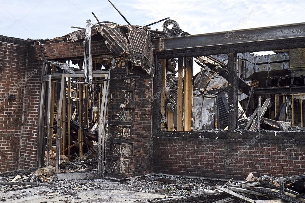 Popular Restaurant Burns Down Stock Photo by ©TrudyWilkerson 45384901