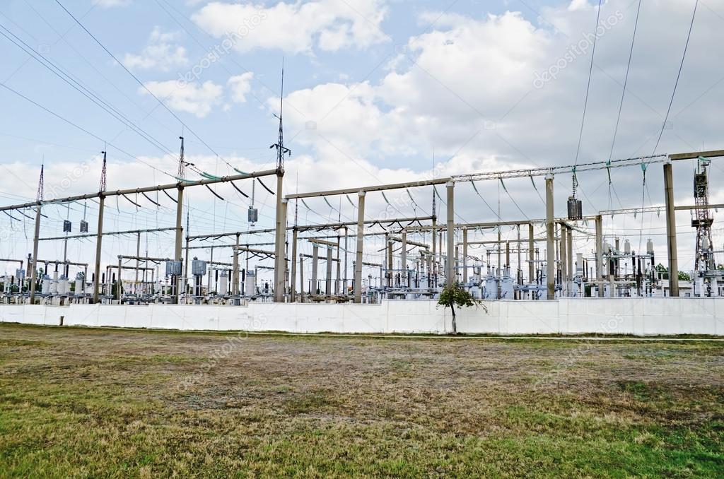 Electric substation — Stock Photo © Dmitrydesign #35887827