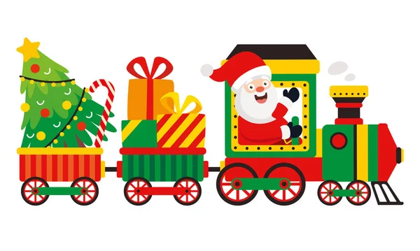 O santa train - векторные изображения, O santa train картинки ...