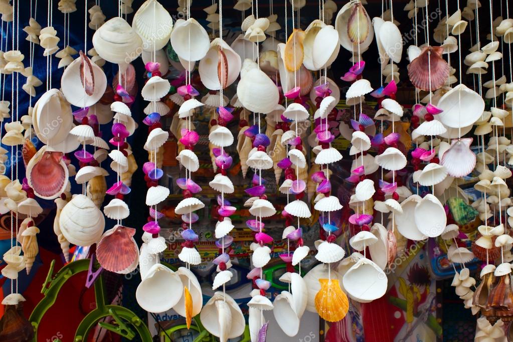Handicrafts produced by the shell wall — Stock Photo © singkamc #12192079