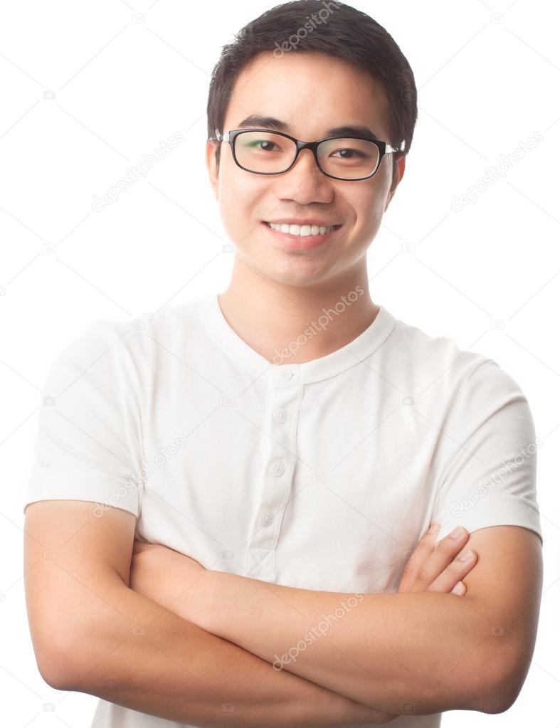 Photo: smart guy | Smart guy — Stock Photo © DragonImages #12672104