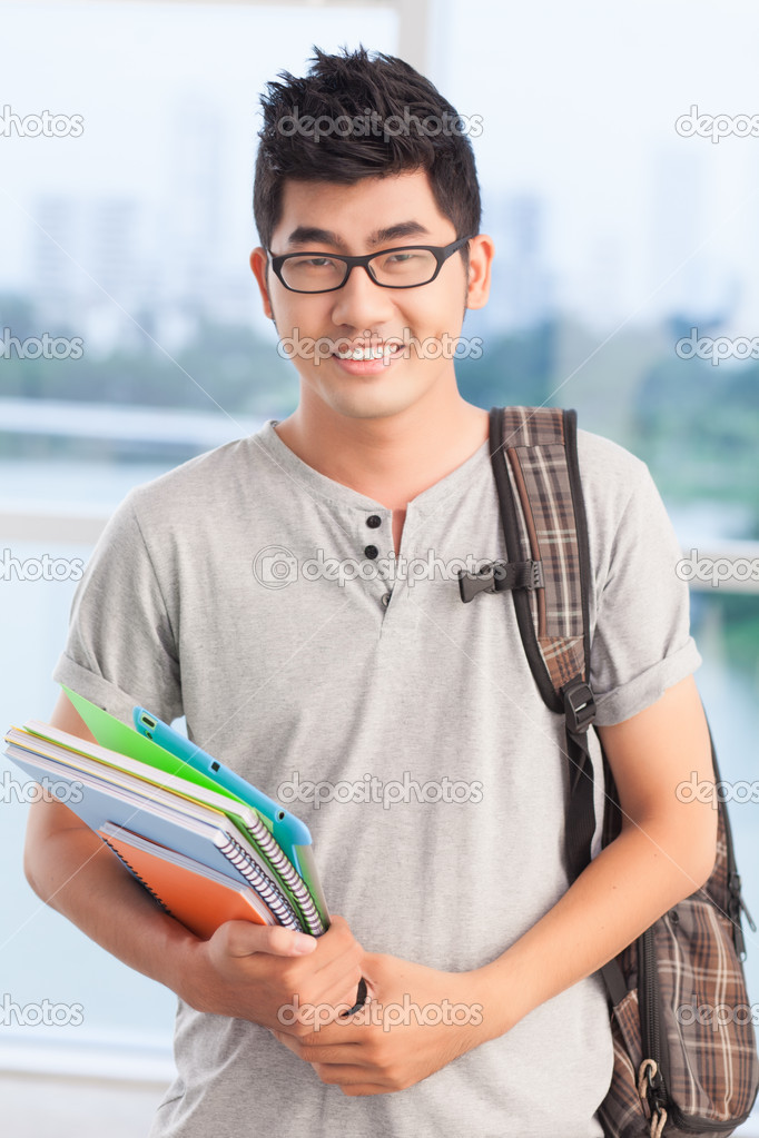 Teenage student — Stock Photo © DragonImages #12810734