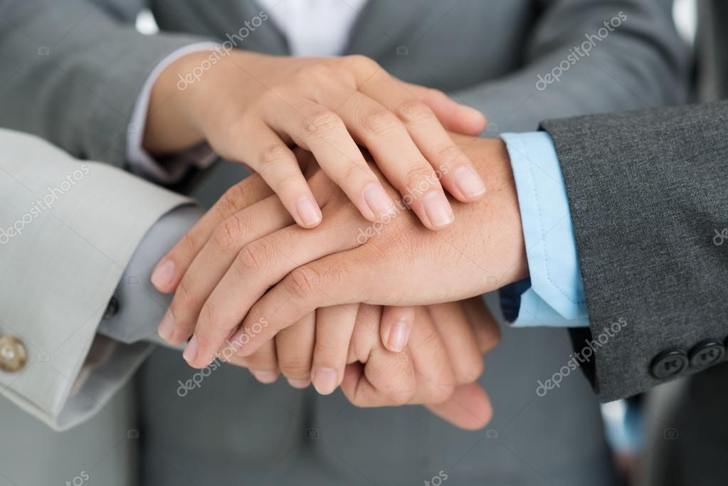 Hands of support — Stock Photo © DragonImages #13902382