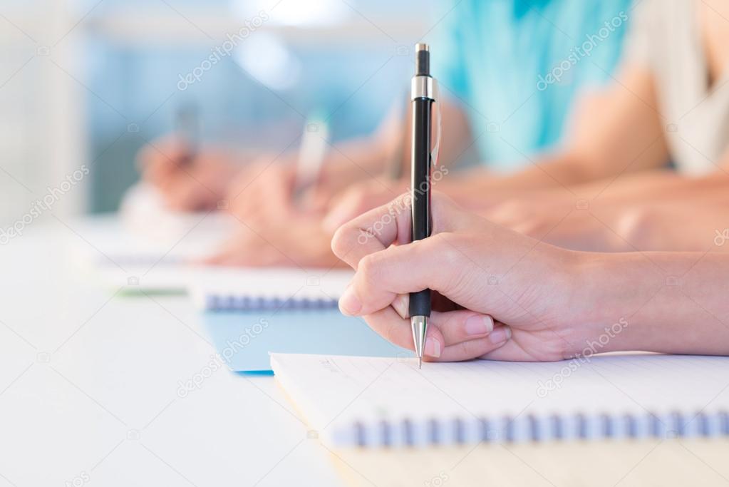 Students at lecture Stock Photo by ©DragonImages 14227885