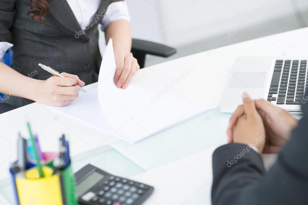 Business notes — Stock Photo © DragonImages #14995089