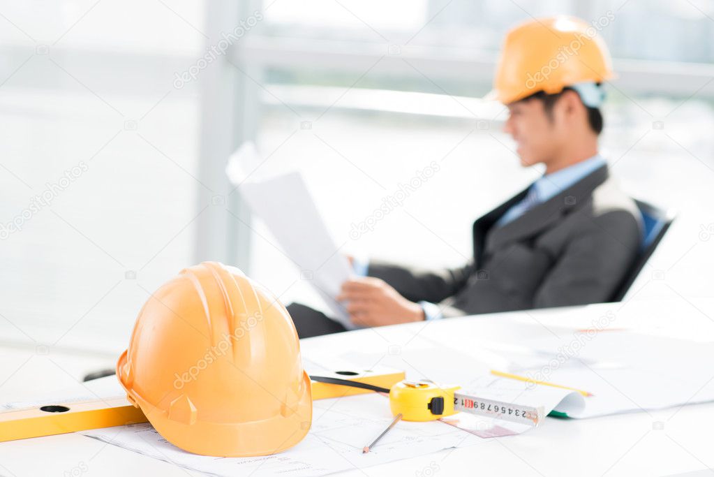 Contractor at work — Stock Photo © DragonImages #18789791