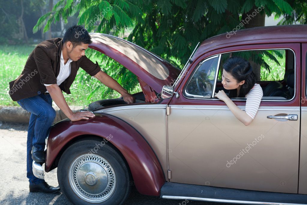 Car repairing — Stock Photo © DragonImages #26124789