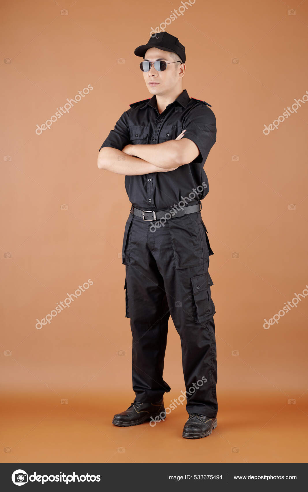 Security Guard Officer — Stock Photo © DragonImages #533675494