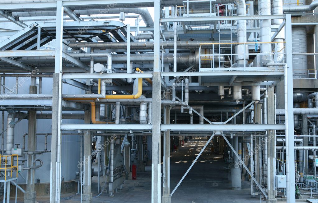 Oil industrial installation — Stock Photo © ndoeljindoel #16764503