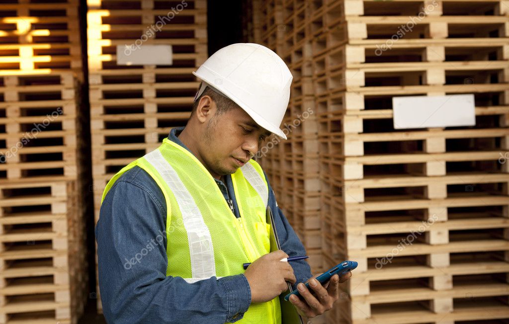 Factory worker — Stock Photo © ndoeljindoel #37634497 Factory worker — Stock Photo © ndoeljindoel #37634497
