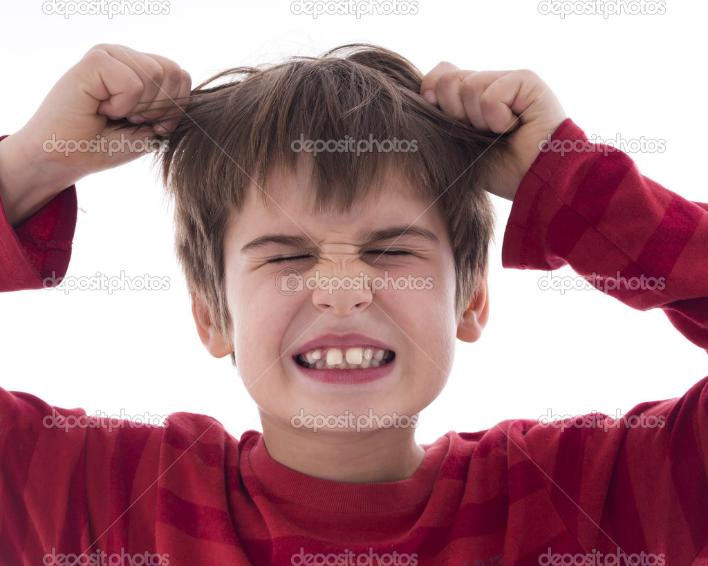 Angry boy Stock Photo by ©vesnac 19210527