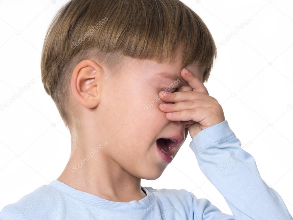 Crying boy Stock Photo by ©vesnac 19224165