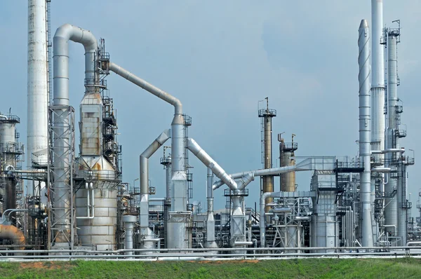Oil Refinery factory morning - Stock Image - Everypixel