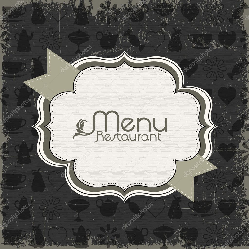 Restaurant menu design elements Stock Vector by ©rekaa 14004895