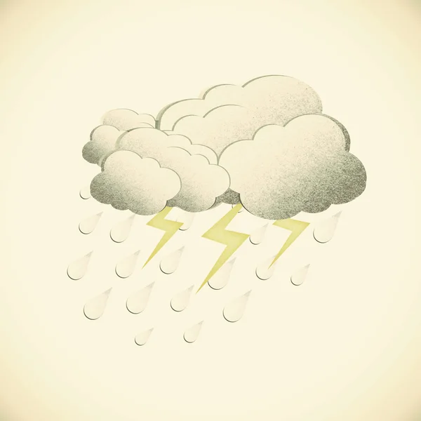 Thunderstorm cartoon Stock Photos, Royalty Free Thunderstorm cartoon ...