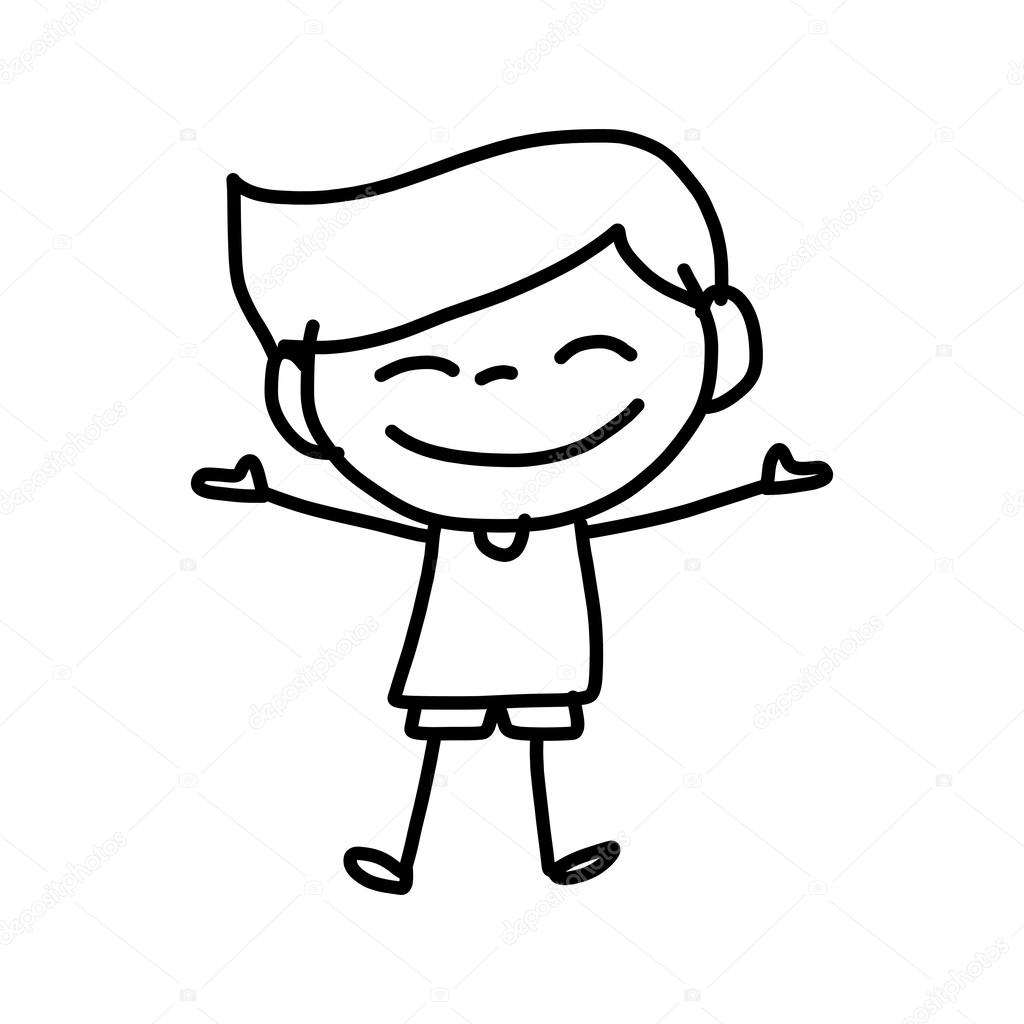 Happy boy — Stock Vector © atthameeni #31146767