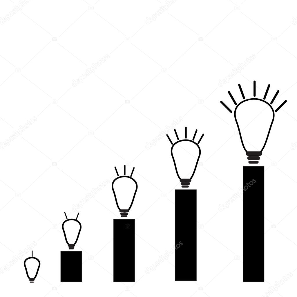 Ideas Graph Stock Vector Image by ©kateen2528 #30838453