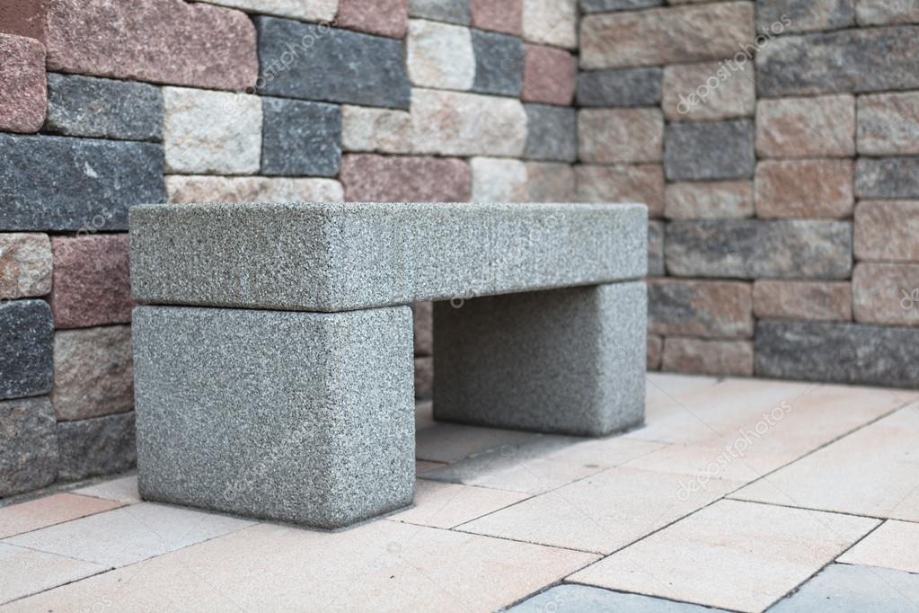 Stone bench Stock Photo by ©StarkO 48468009
